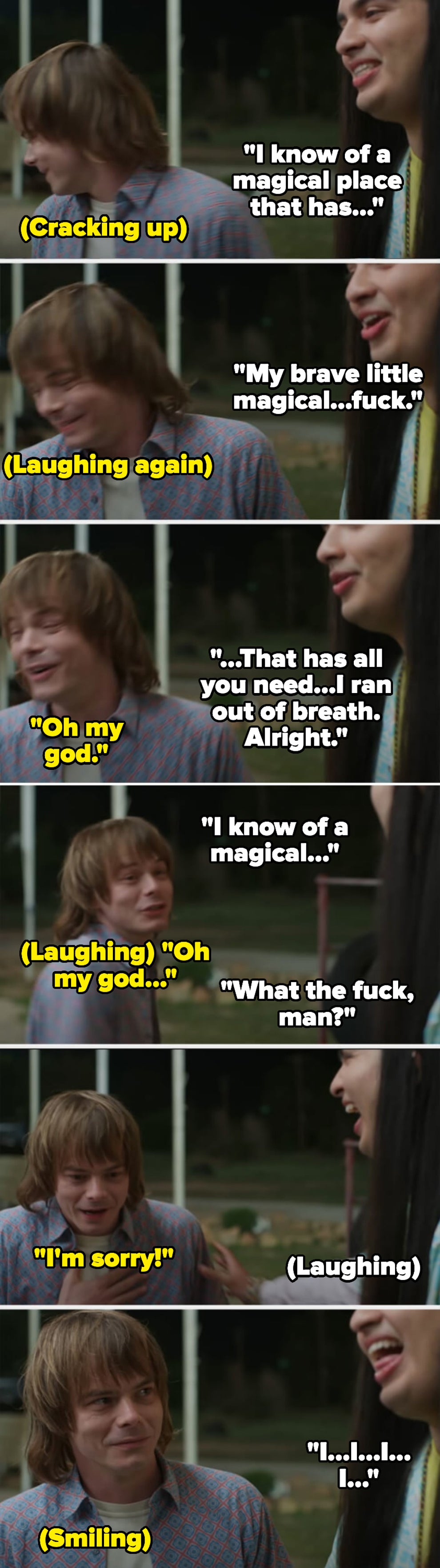 25 Actors Who Laughed Through Funny Movie/TV Scenes