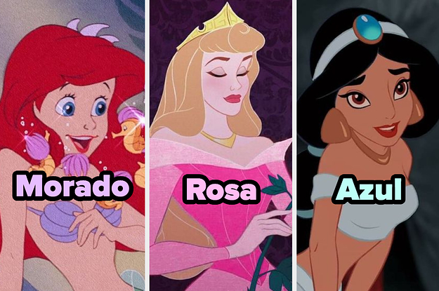 Puedo adivinar tu color favorito solo con tus princesas de Disney favotitas Puedo adivinar tu color favorito solo con tus princesas de Disney favotitas