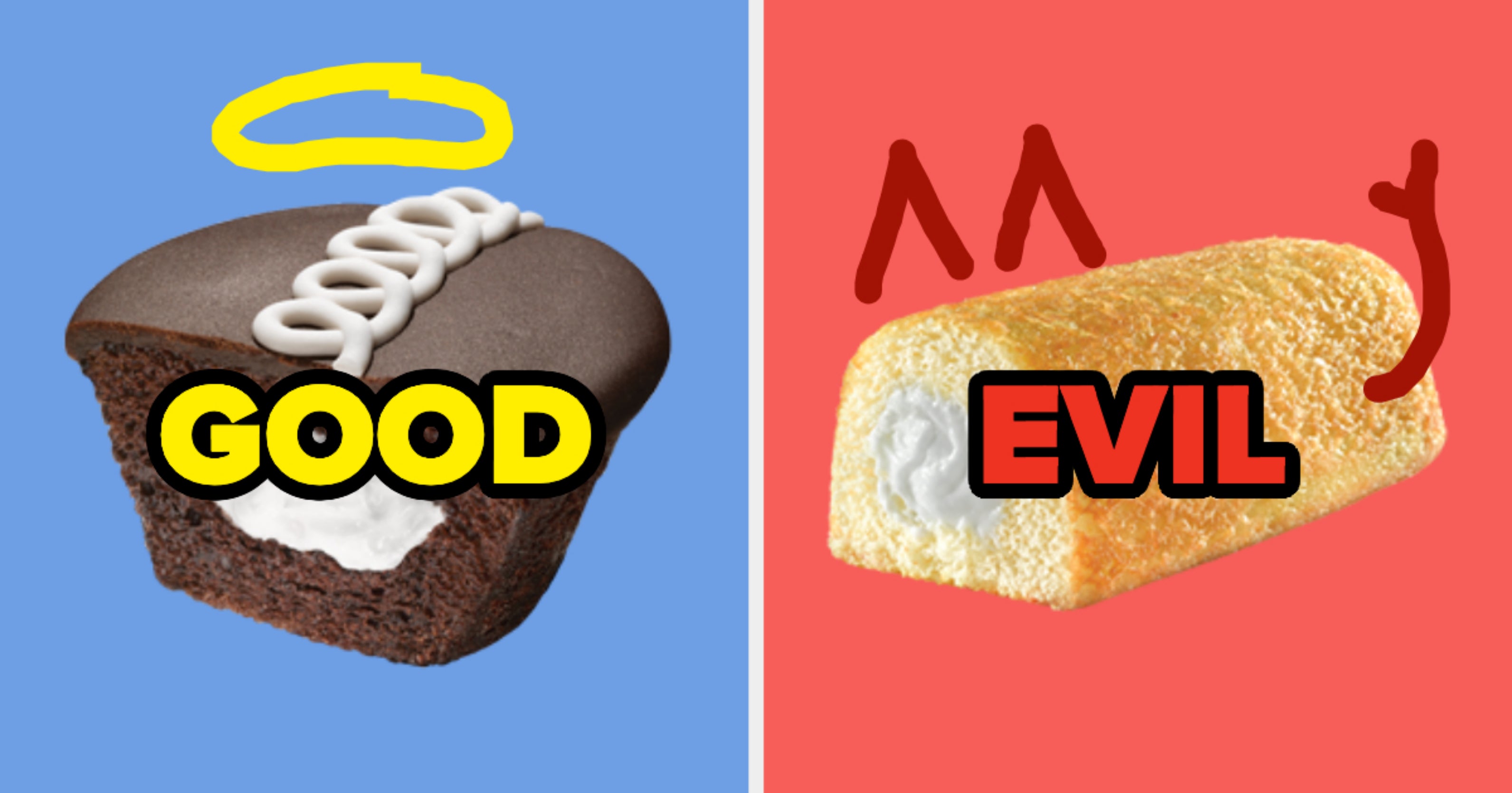 Am I Good Or Evil? Food Quiz