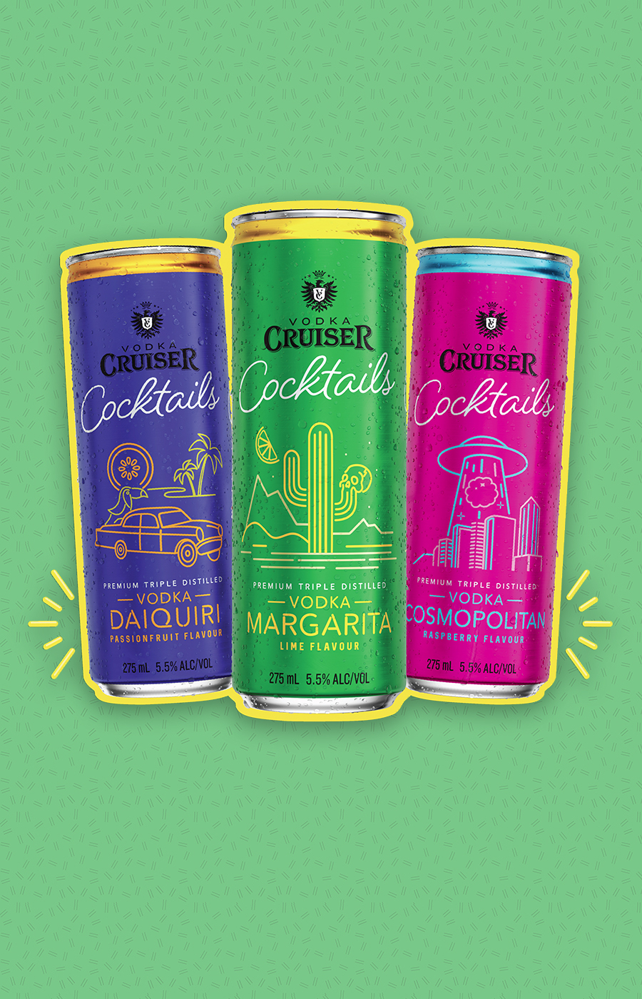 Vodka Cruiser Have Just Launched Premixed Cocktails