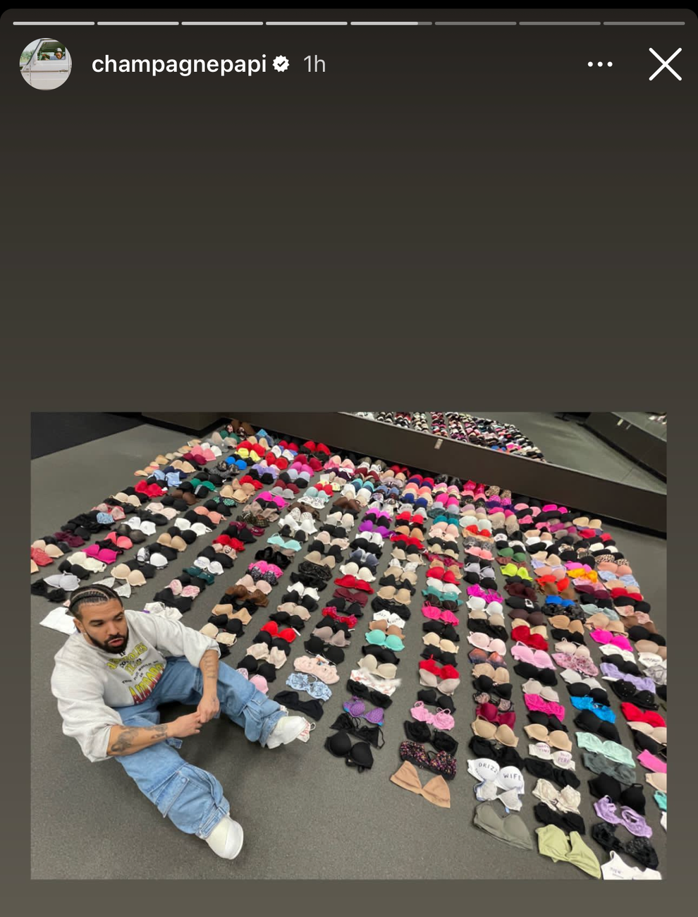 Drake Shares Photo With Fleet of Bras as It's All a Blur Tour Continues ...