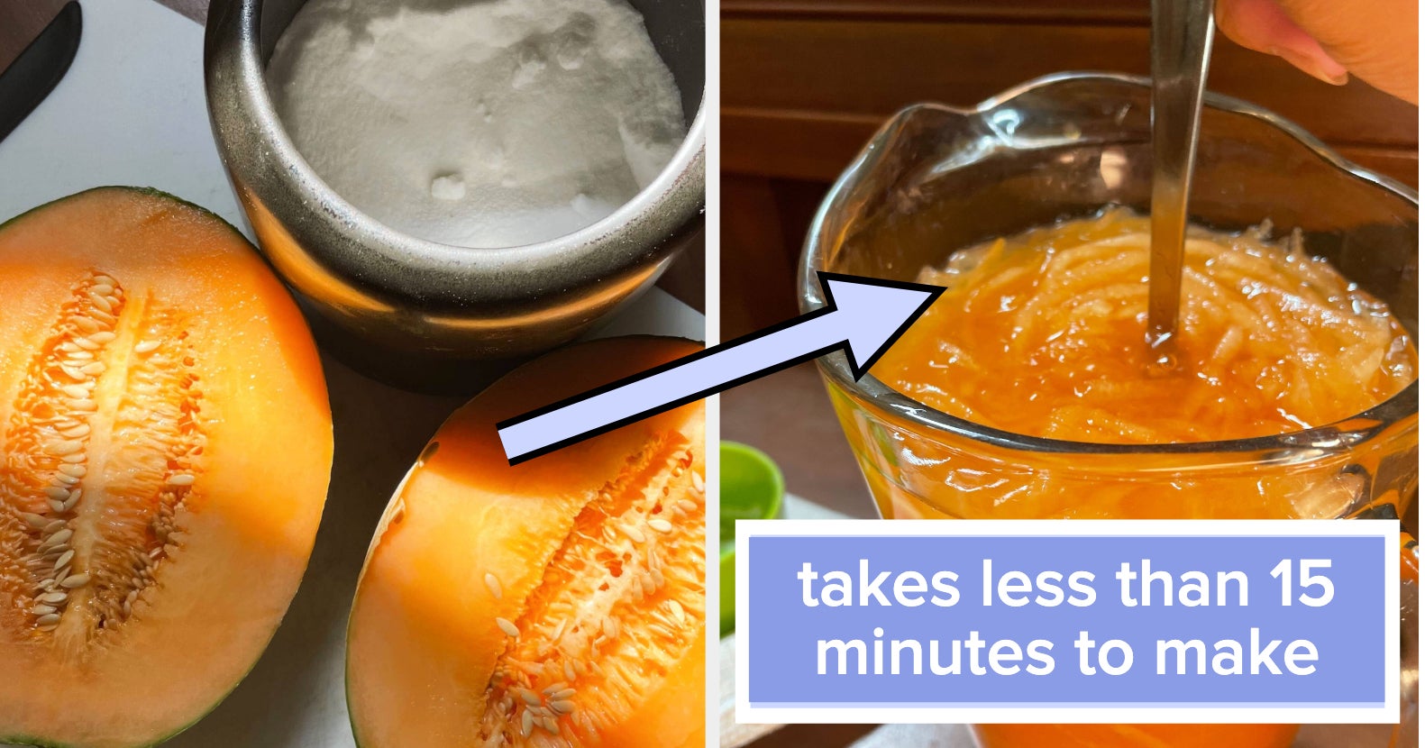 3-Ingredient Filipino Cantaloupe Melon Drink Recipe