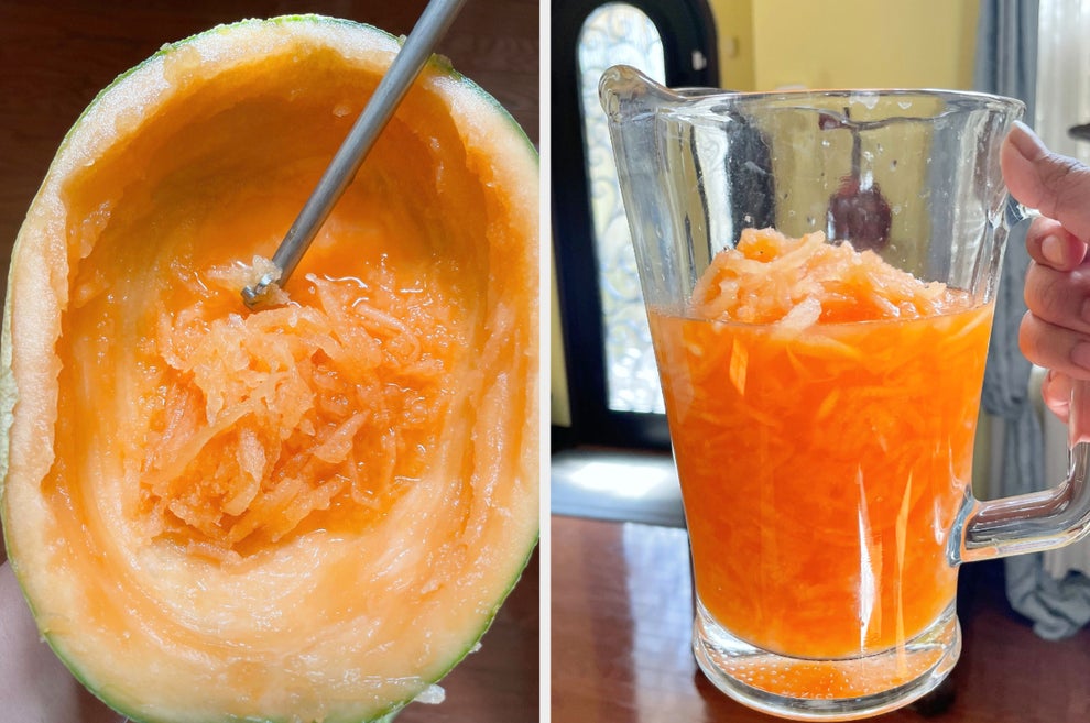 3-Ingredient Filipino Cantaloupe Melon Drink Recipe