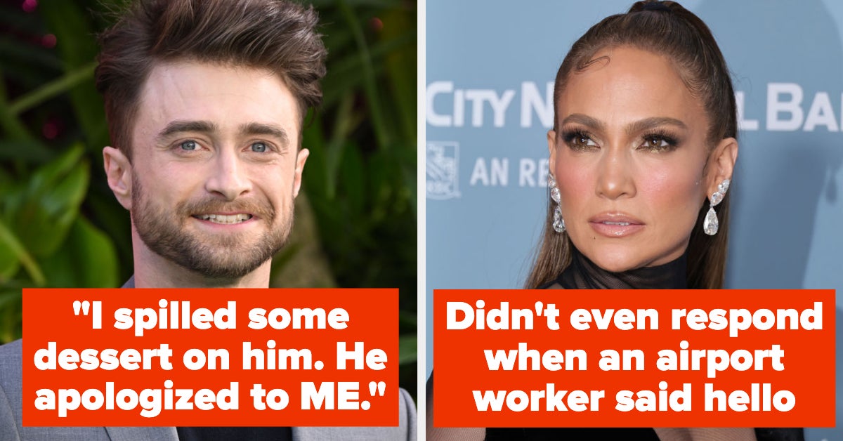 People Who Met Celebs Share What They're Like IRL