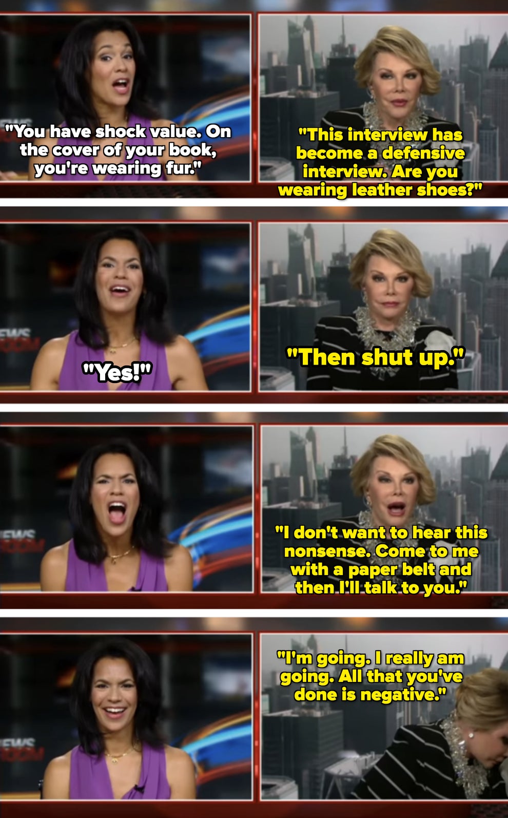 Celebrities Who Walked Out Of Uncomfortable Interviews