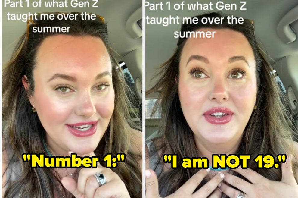 Millennial Woman Explains Gen Z On TikTok