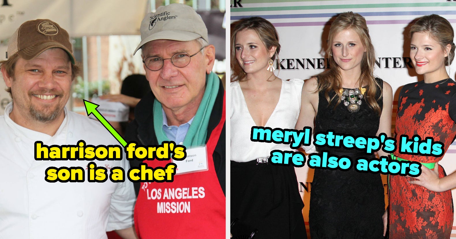 11 Celebrity Children Who Decided To Follow In Their Parents Footsteps And 11 Who Chose Totally ...