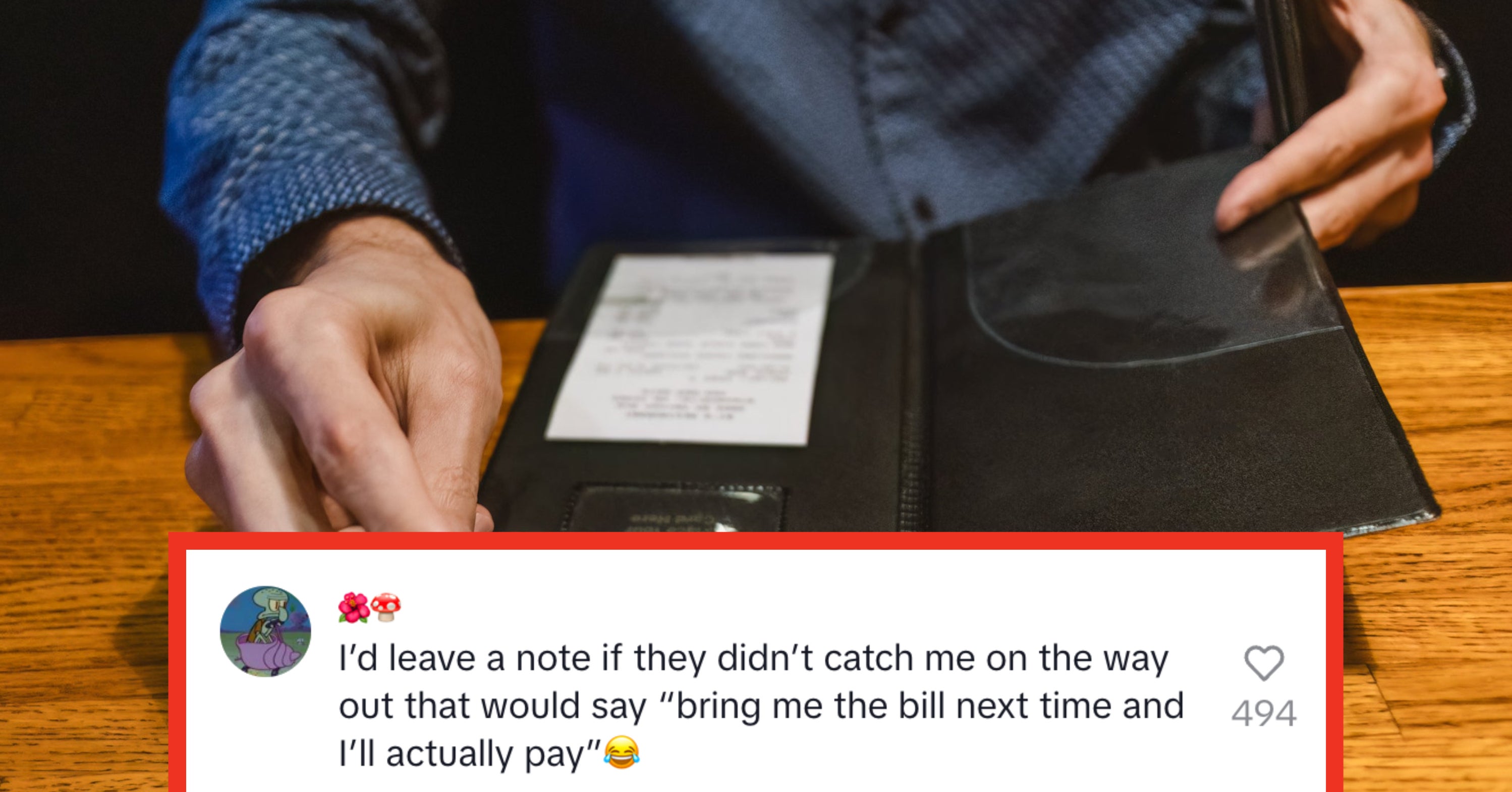 People Reveal How Long They Wait Before Leaving Bill Unpaid