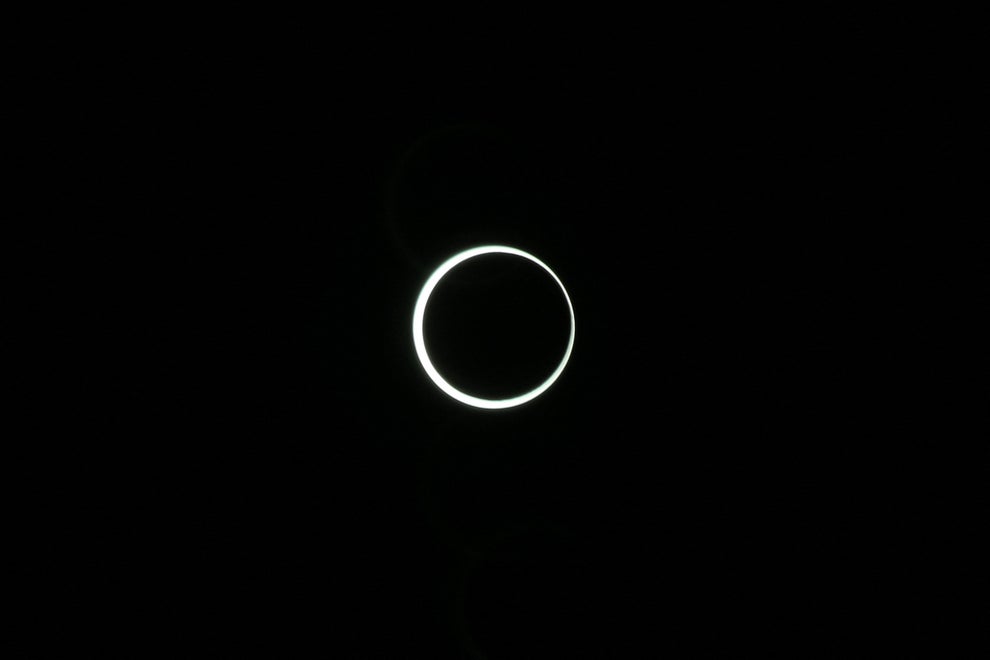 13 Photos Show Of The Annular Solar Eclipse From Over The Weekend