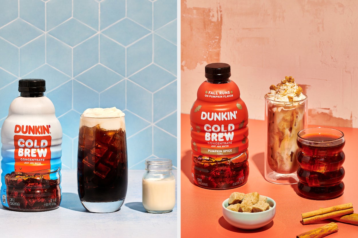 Try These 3 Deliciously Fun Ways To Enjoy Your Cold Brew With Dunkin ...