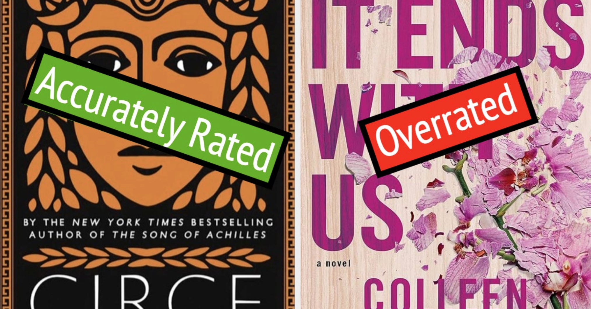 Under, Over, Or Accurately Rated Books Poll