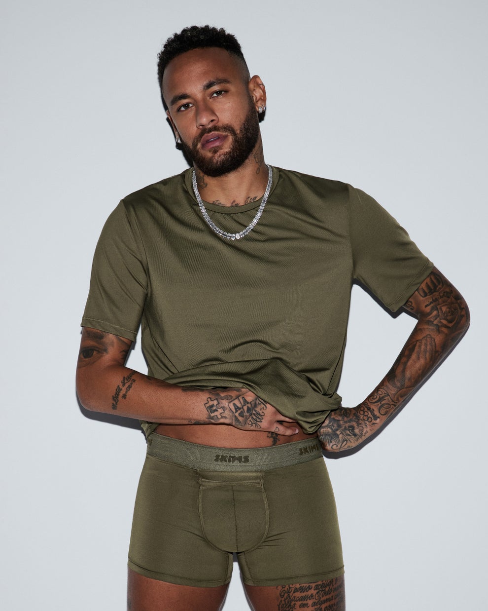 Neymar Stars in Campaign for SKIMS' First Menswear Collection | Complex