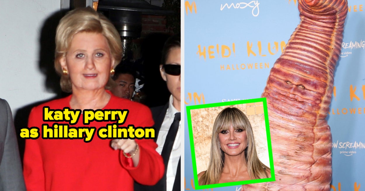 Unrecognizable Halloween Costumes of Famous People