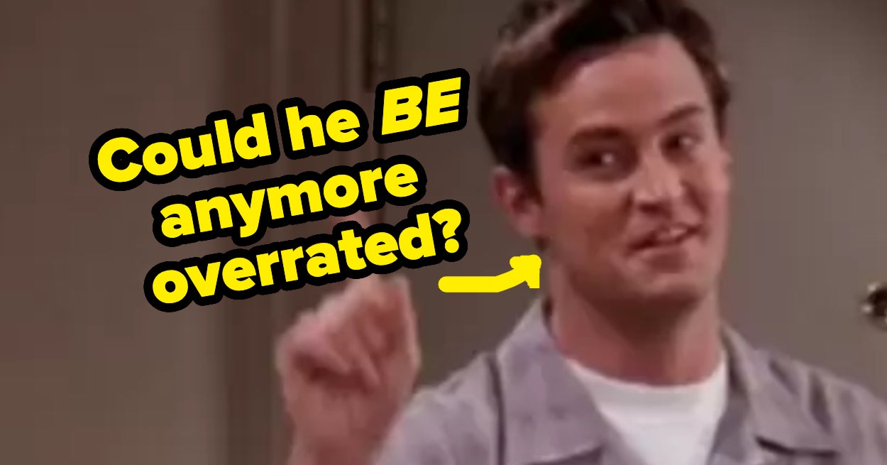 "Friends" Overrated Or Underrated Characters Poll