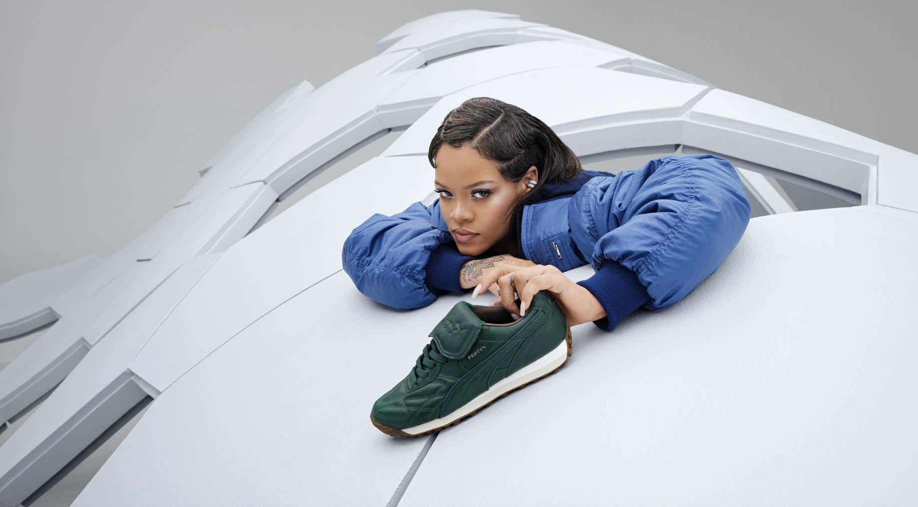 Fenty x Puma Avanti 'Club Navy' & 'Dark Myrtle' Release Date | Complex