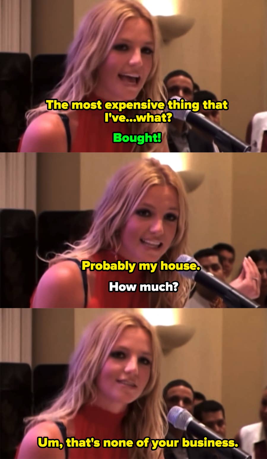 britney spears funny interview