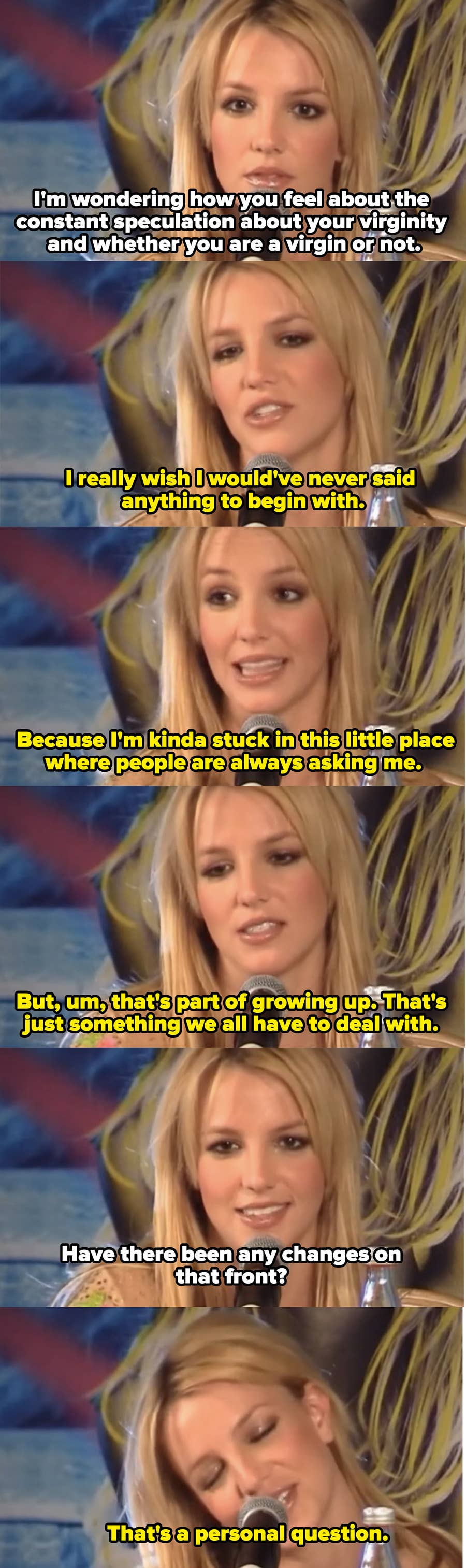 britney spears funny interview