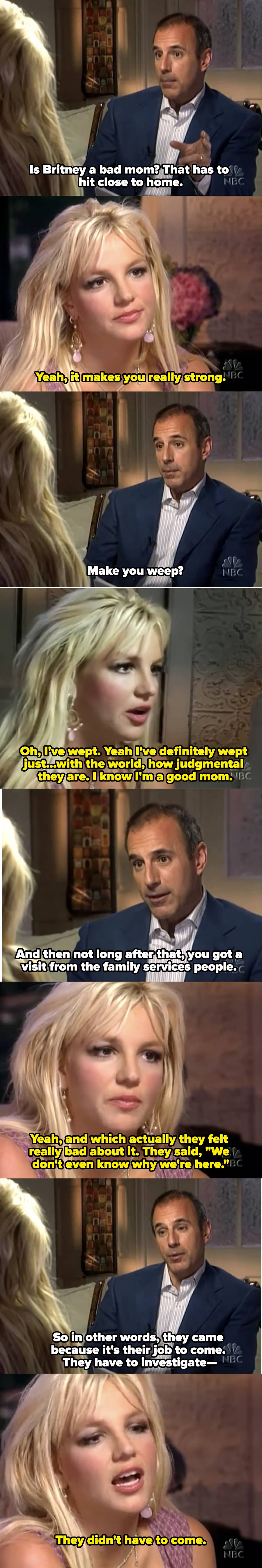 britney palmers interview