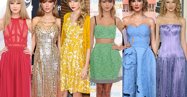 Taylor Swift Looks Incredible In Every Single Color Of The Rainbow — It ...