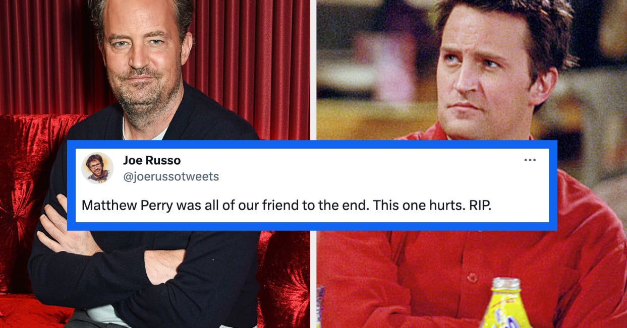 Friends Fans Honor Matthew Perry's Iconic Chandler Bing Role - DramaWired