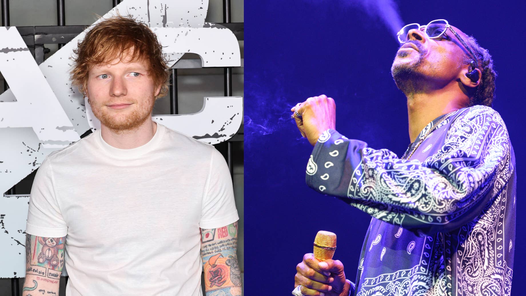 Ed Sheeran Says He Got So High Off Blunt With Snoop That He Couldn’t ...