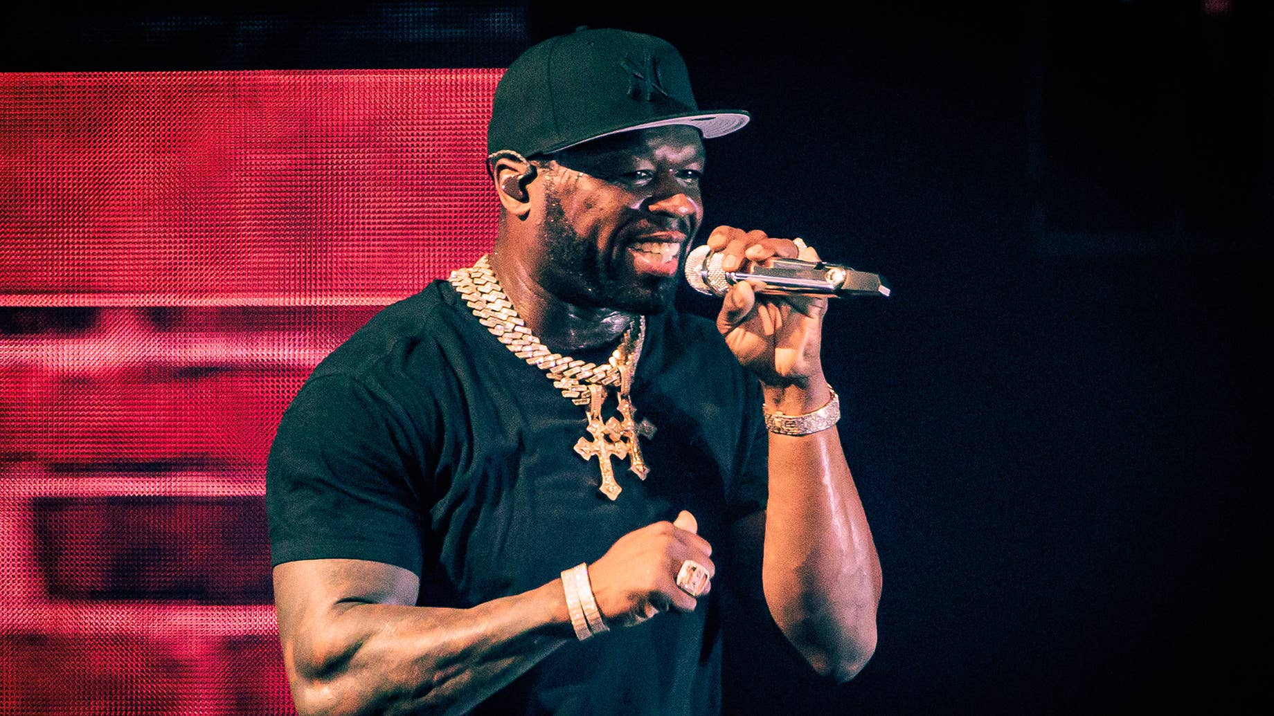 50 Cent Reacts to Flavor Flav's National Anthem Performance | Complex