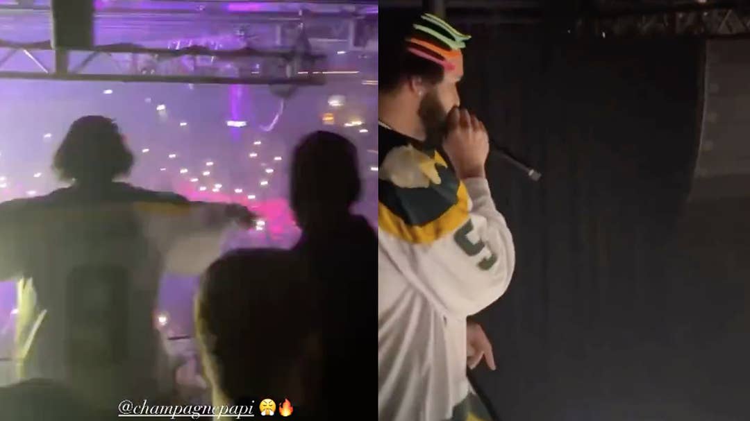 Watch Drake Perform From Balcony at Lil Yachty's Show | Complex