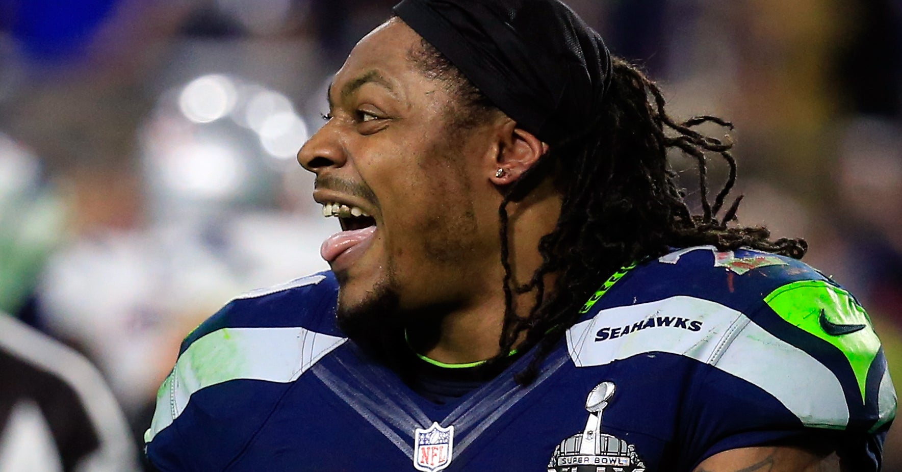 Marshawn Lynch Laughed in Pete Carroll's Face After Infamous Super Bowl ...