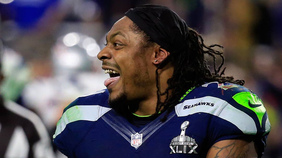 Before Running All Over the Saints, Marshawn Lynch Took His Aventador ...