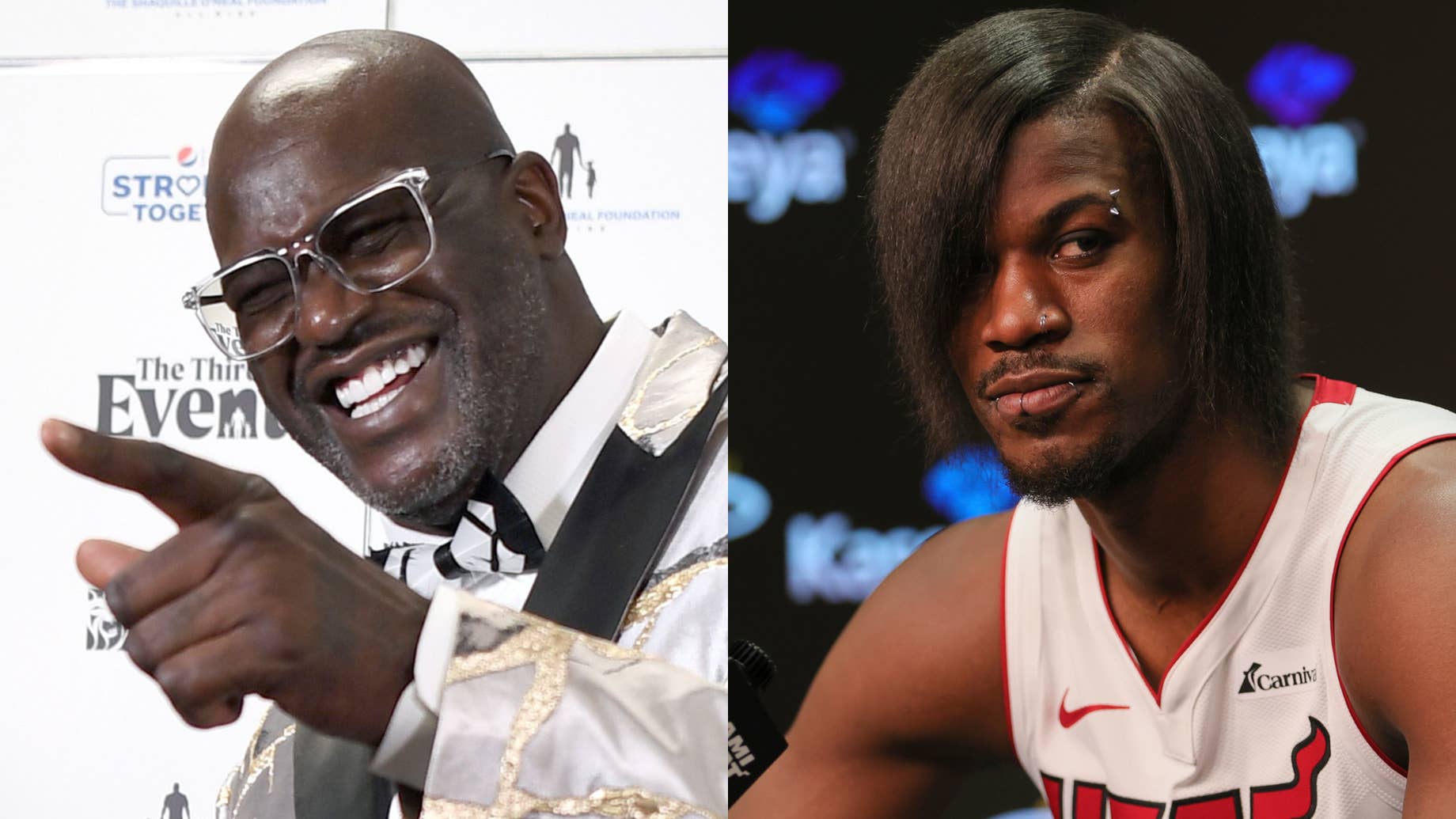 Shaq Dressed as ‘Emo Jimmy Butler’ for Halloween | Complex