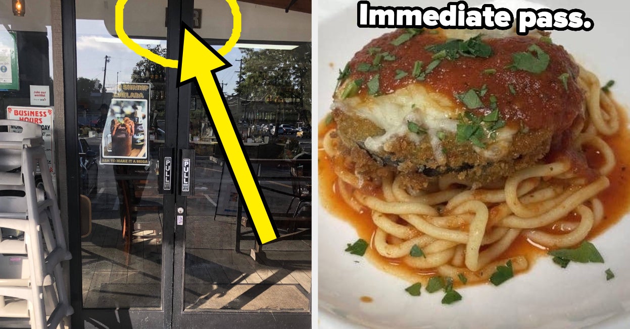 31 Sign That A Restaurant Will Be Amazing (Or Terrible)