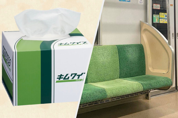 【比較画像あり】「これは完全にキムワイプ」そっくりな電車内の景色を見る。座席に本物のキムワイプを置くと…!?