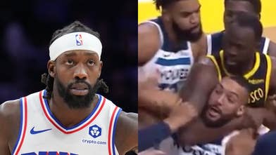 Patrick Beverley Calls Out Karl Anthony Towns for Not Defending Rudy Gobert | Complex