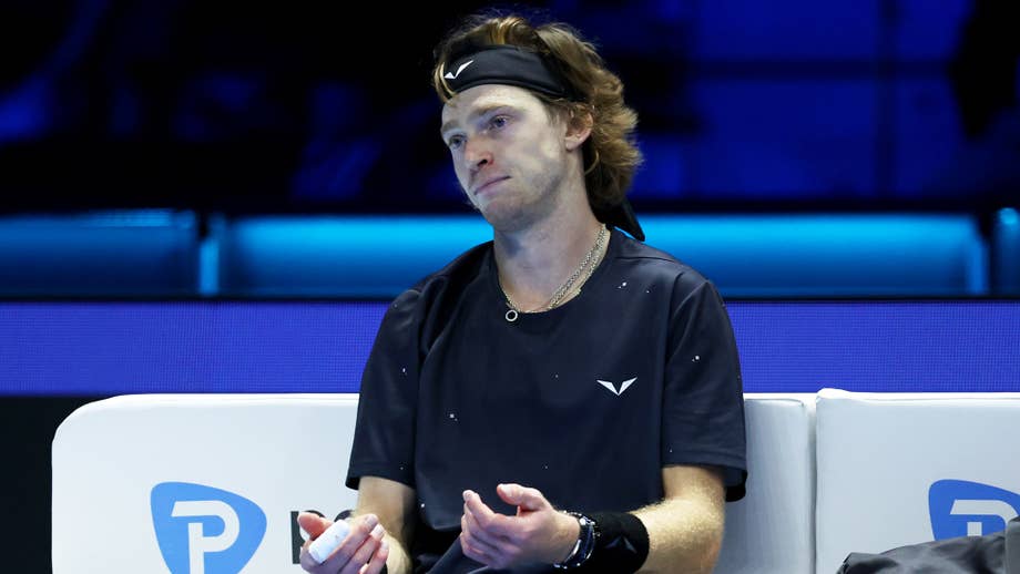 Andrey Rublev's Racket Meltdown: Bloodied Knee in Clash With Carlos ...