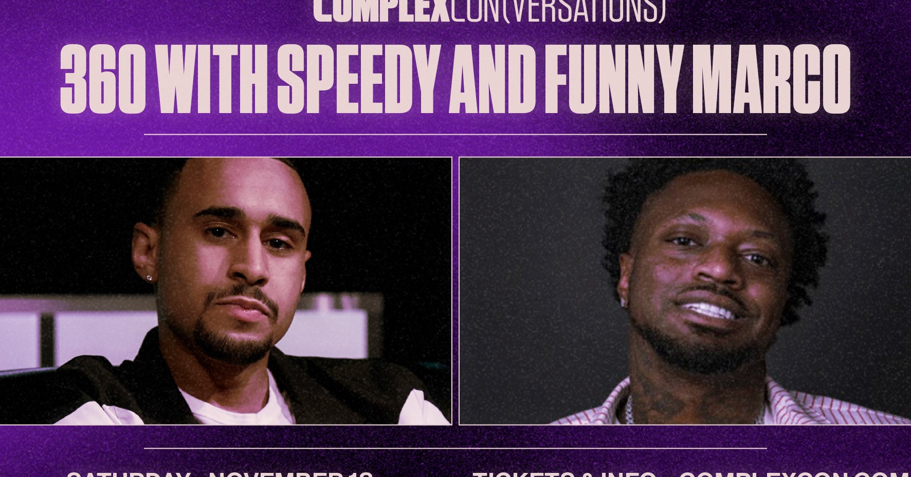 Funny Marco to Join Speedy Morman for Conversation at ComplexCon 2023 ...