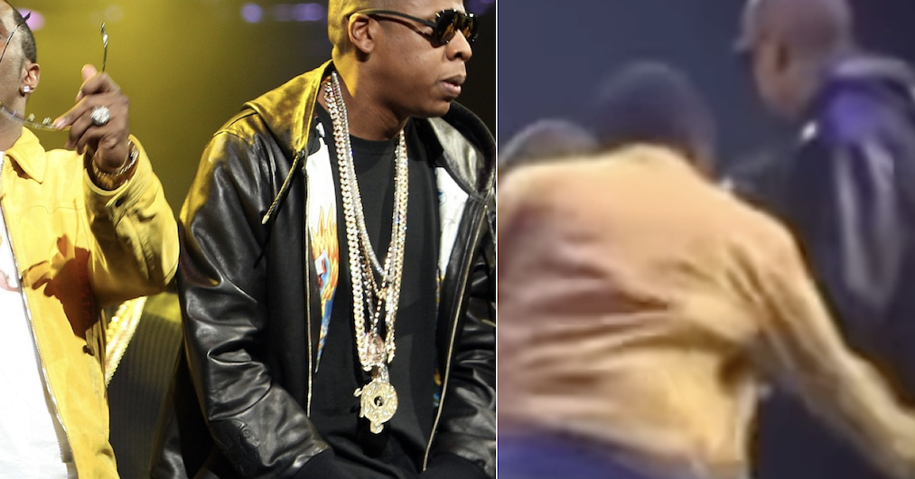 50 Cent Trolls Diddy With Old Video of Him Patting Jay-Z’s Butt During ...