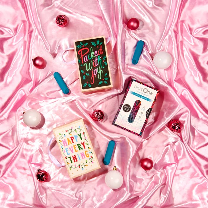 This plusOne Vibrator Comes In A Holiday Gift Box