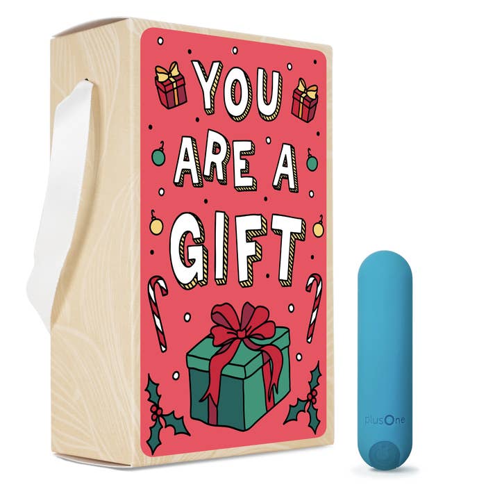 This plusOne Vibrator Comes In A Holiday Gift Box