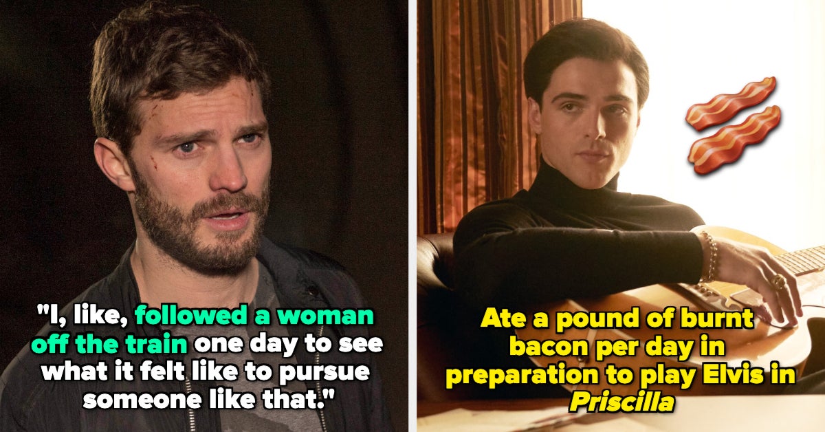 17 Unhinged Things Actors Have Done To Get Into Character