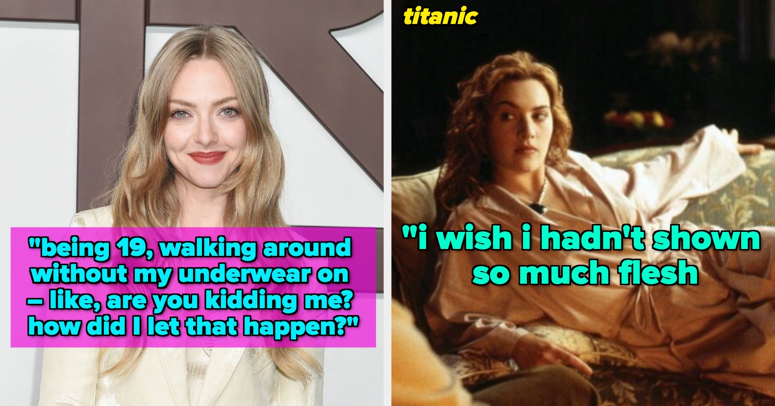 11 Famous People Who Regretted Appearing Naked In Their Movies And TV ...