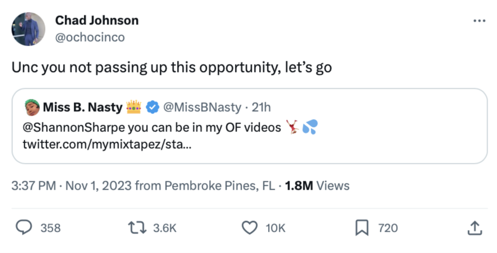 Shannon Sharpe Tells Ochocinco He Wants Miss B. Nasty Not Yvonne Orji | Complex