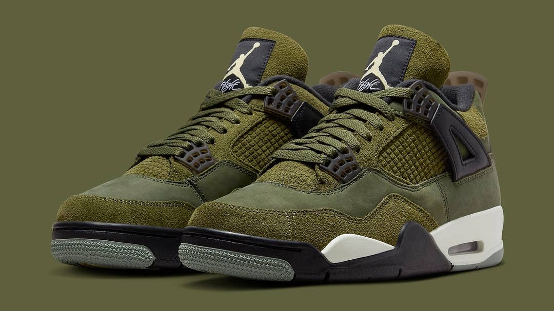 Air Jordan 4 'Olive Craft' Release Date FB9927-200 | Complex