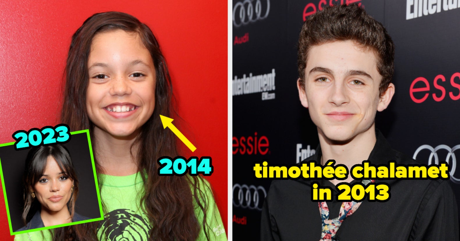 21 Then Vs. Now Photos Of Gen Z Celebrities On Their First Red Carpets ...