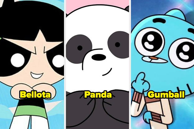 Quiz de personalidad con caricaturas de Cartoon