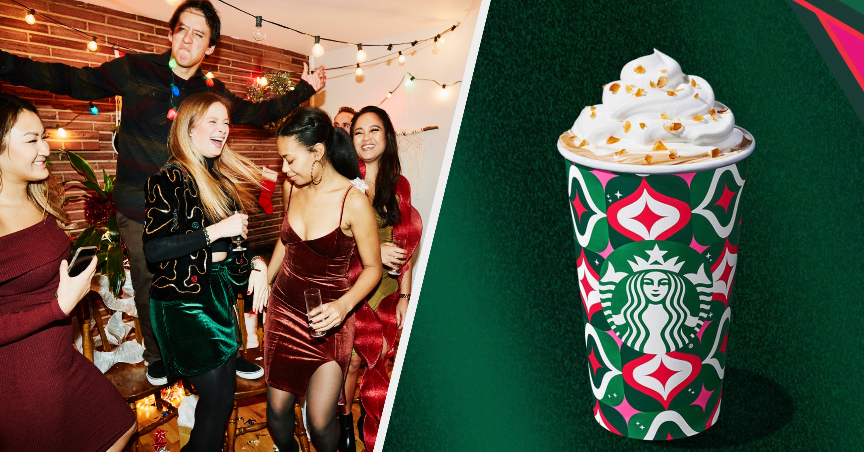 Plan A Christmas Party Starbucks Drink Quiz
