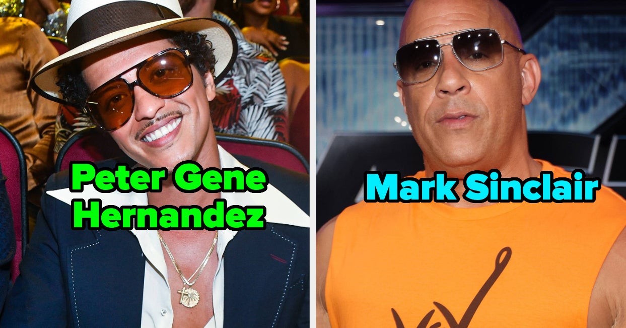 Famous People Surprising Full Names Nobody Expected – Jimmy Star's World