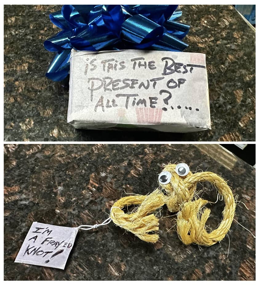 frayed knot joke