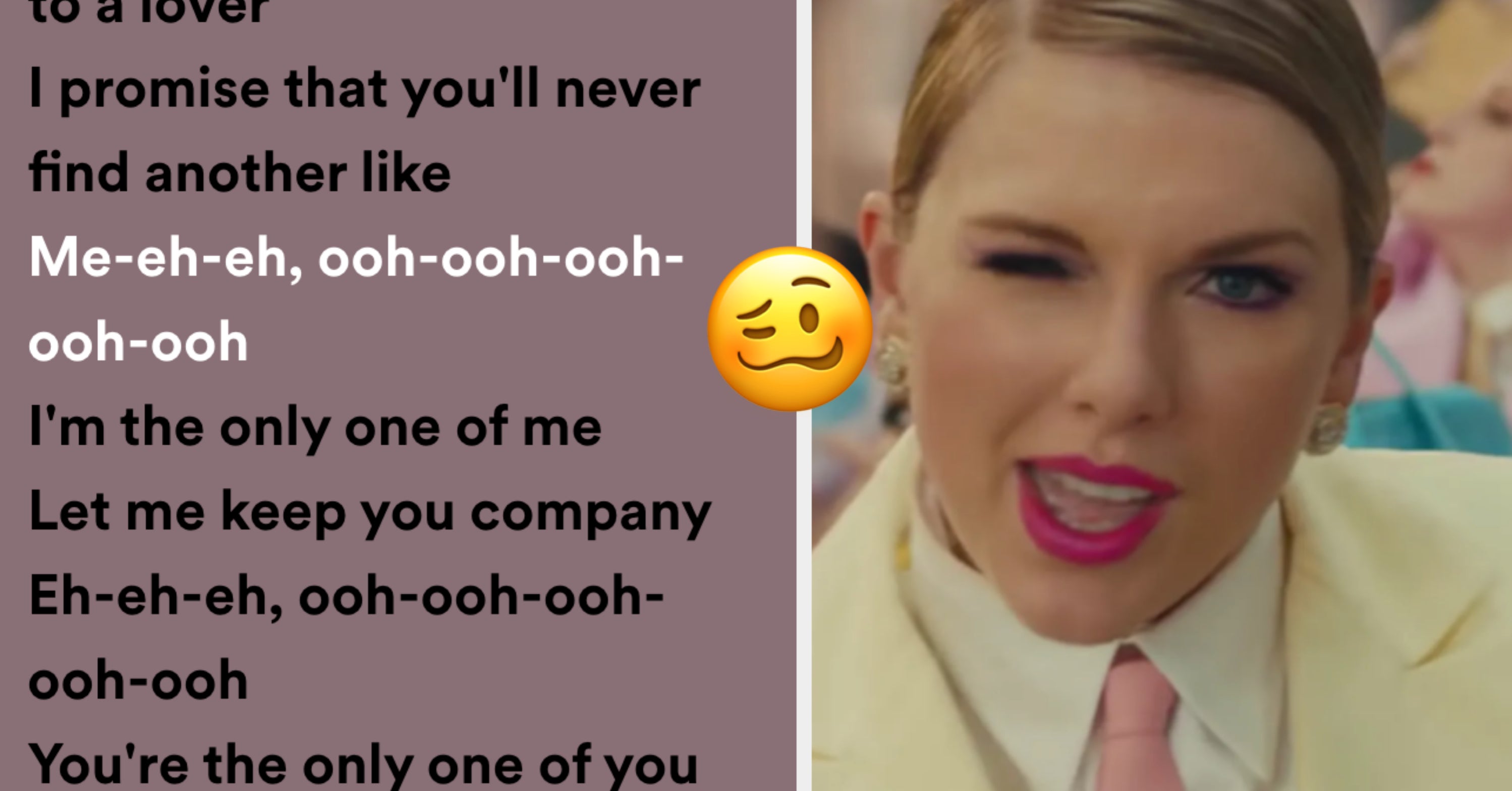 Which Taylor Swift Lines Are The Most Cringe? Poll