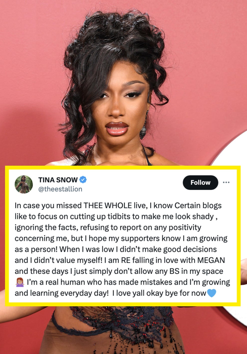 Megan Thee Stallion Breaks Her Silence On IG Live