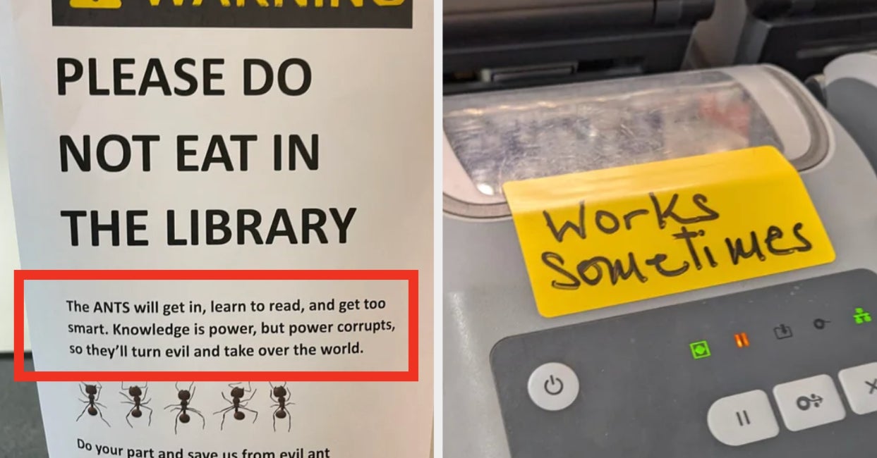 Funniest Signs On Reddit — Week Of 12/10/23